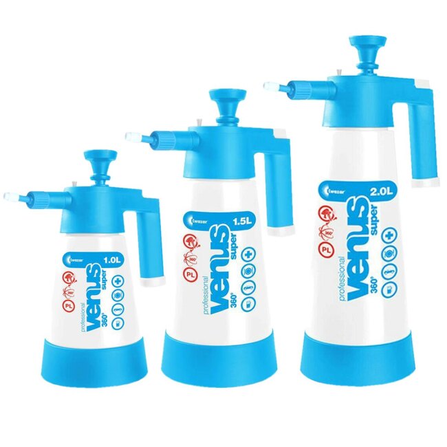 Kwazar Venus Super PRO+ 360 degree VITON pump sprayer 1.0 liter, 18,49